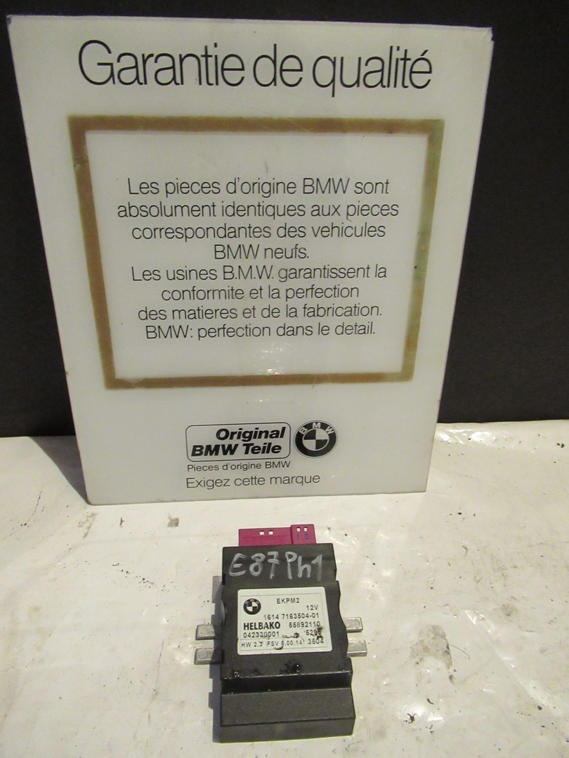 boitier EKPM2 de BMW 118d e87 phase 1 - Deutsch Car 27