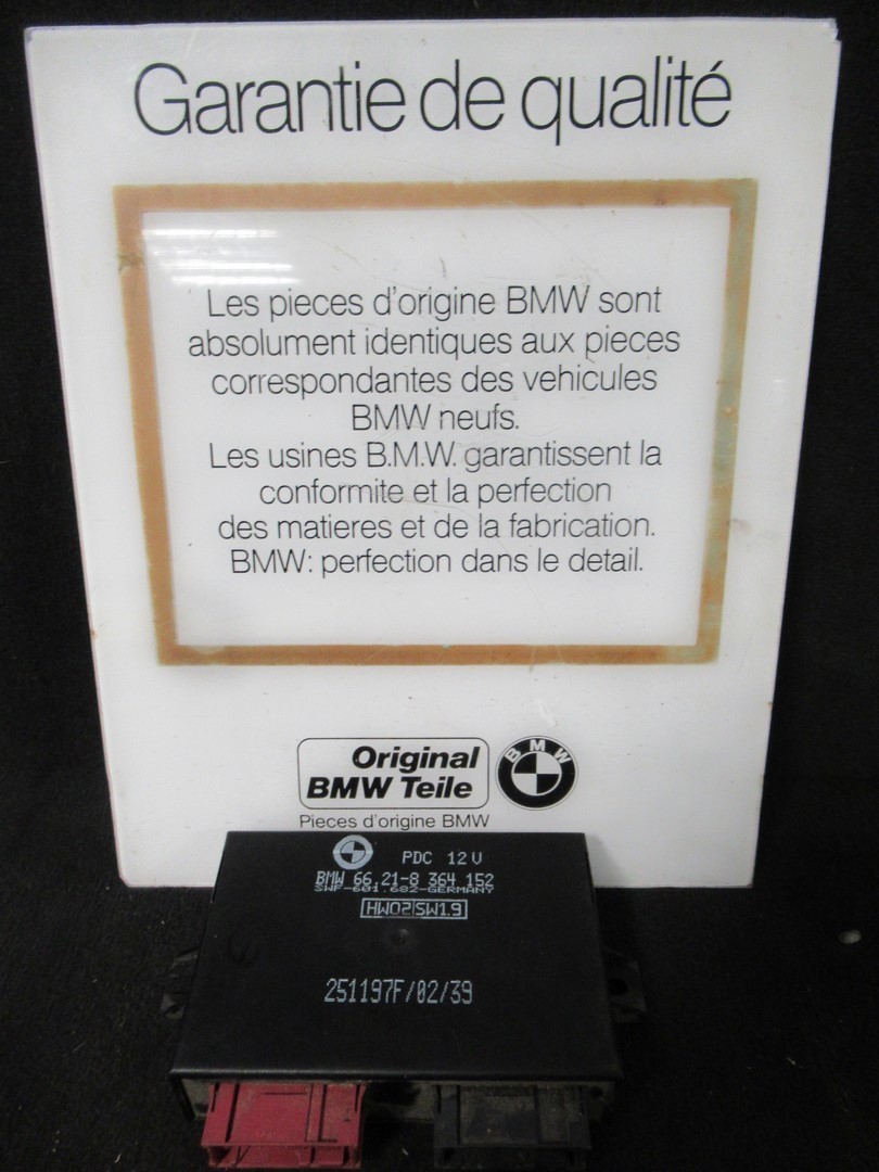 Boitier PDC de BMW e36 (ref 66218364152) - Deutsch Car 27