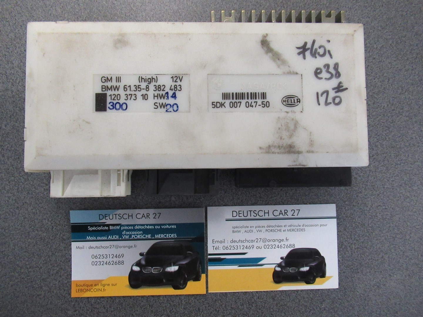 module GM3 de BMW e38 740i référence 61358382483 - Deutsch Car 27