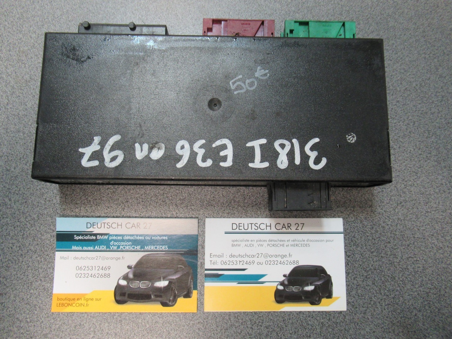 module GM4 de BMW e36 référence 61358369483 - Deutsch Car 27