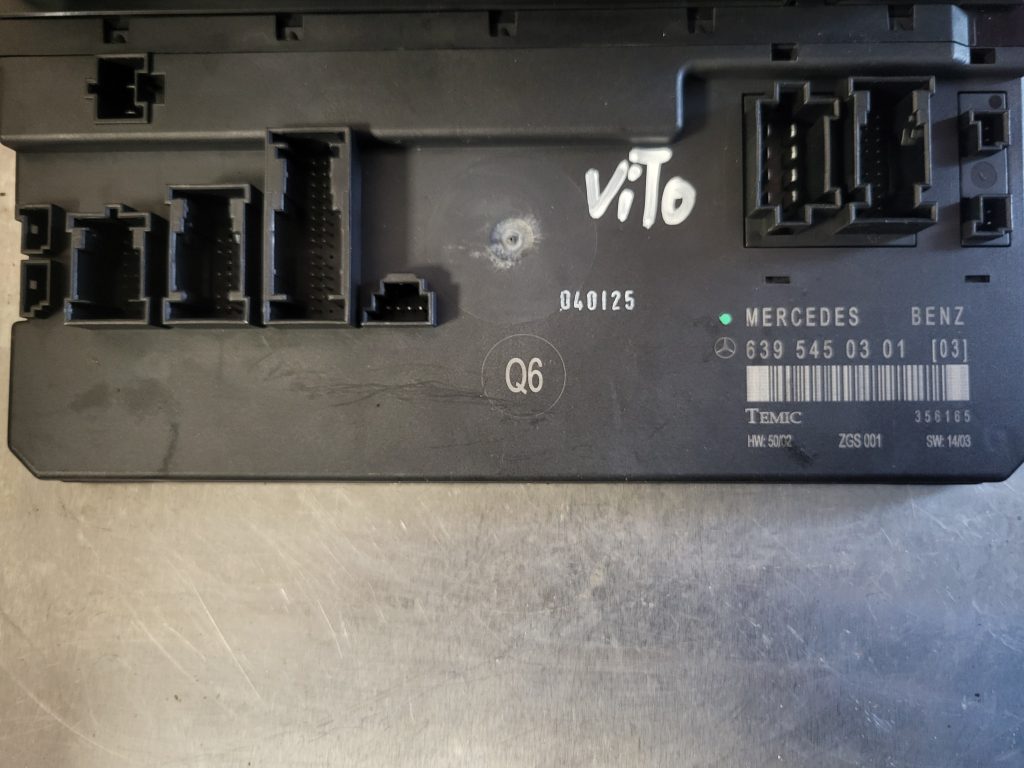 Boîtier sam Mercedes vito w639 ref a6395450301 - Deutsch Car 27